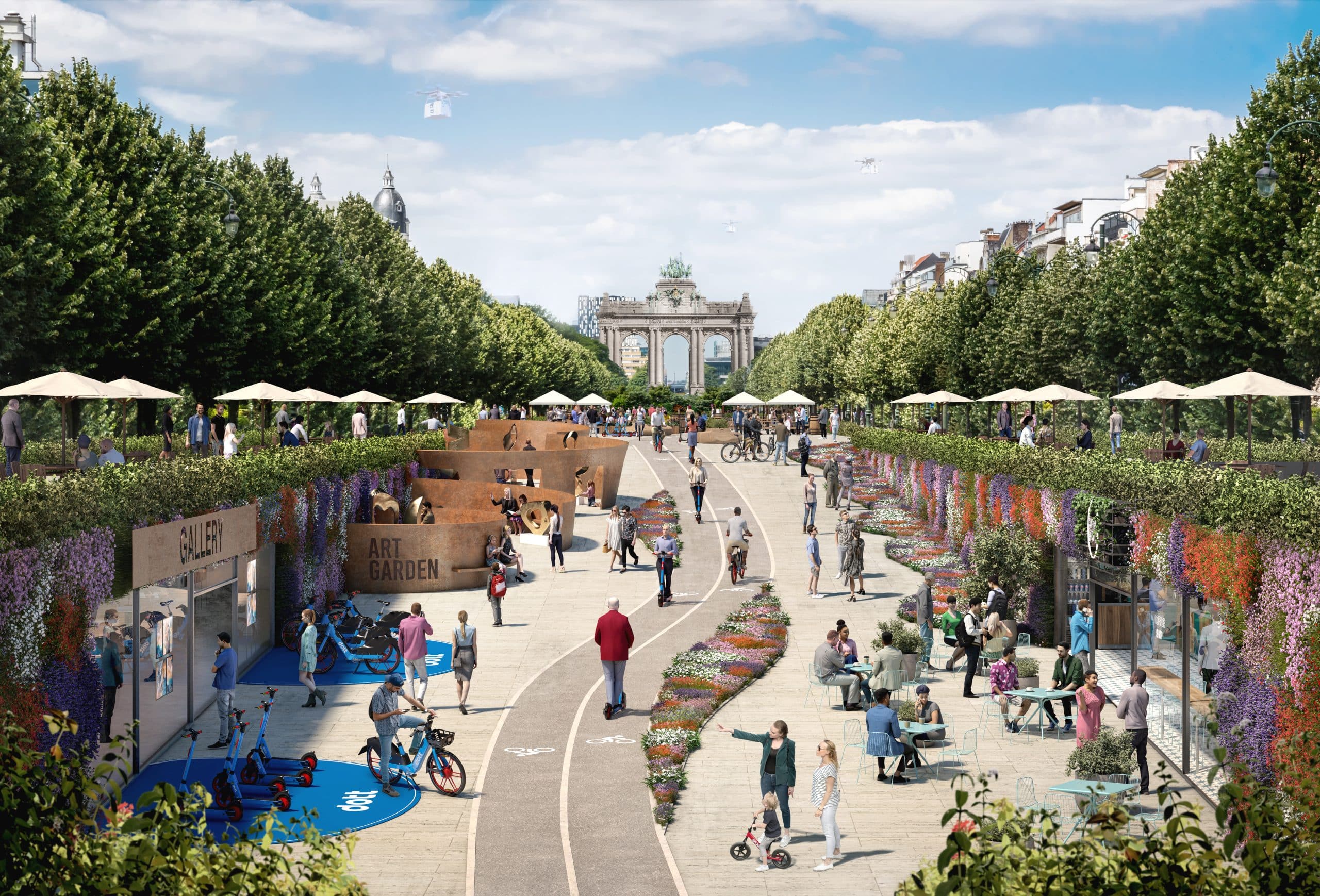 Car trips cut by shared e-scooters and e-bikes - Dott